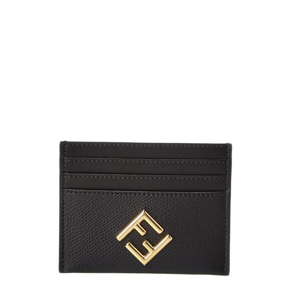 Fendi | Bags | Fendi Ff Diamonds Leather Card Holder | Poshmark